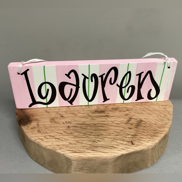 Whimsical Signs | Accents | Solid Wood Crafted Lauren Name Sign Hand ...